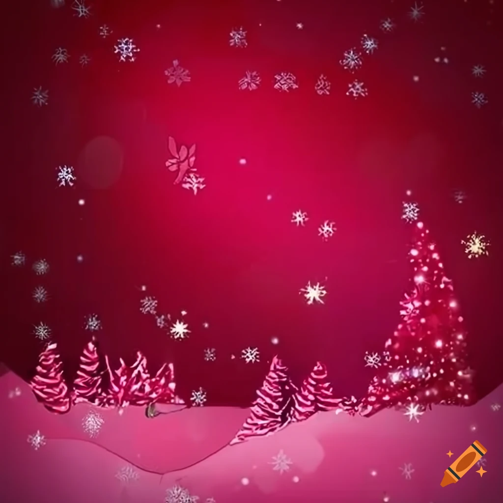 Christmas card background on Craiyon