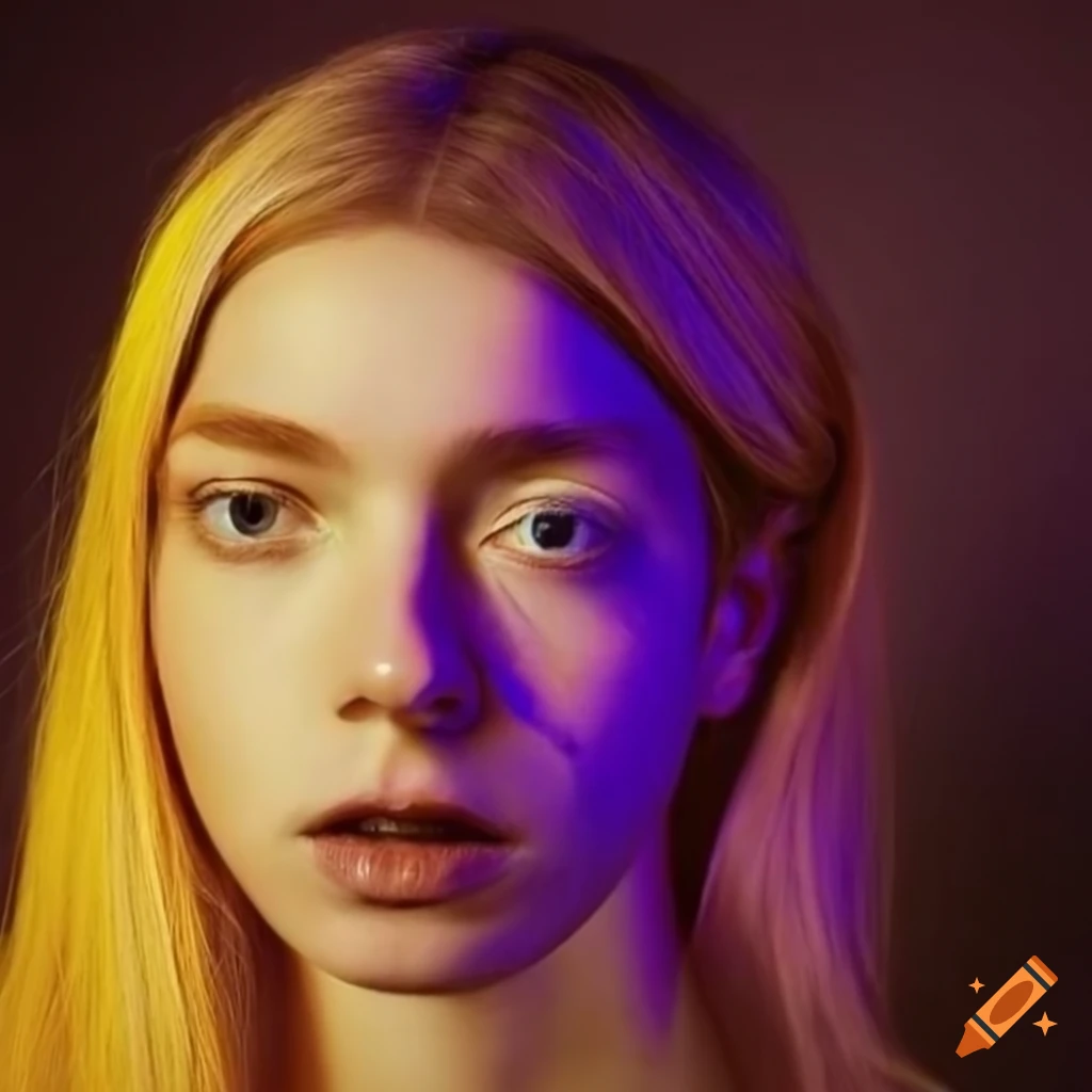 Hyperrealistic photo of a non-binary person