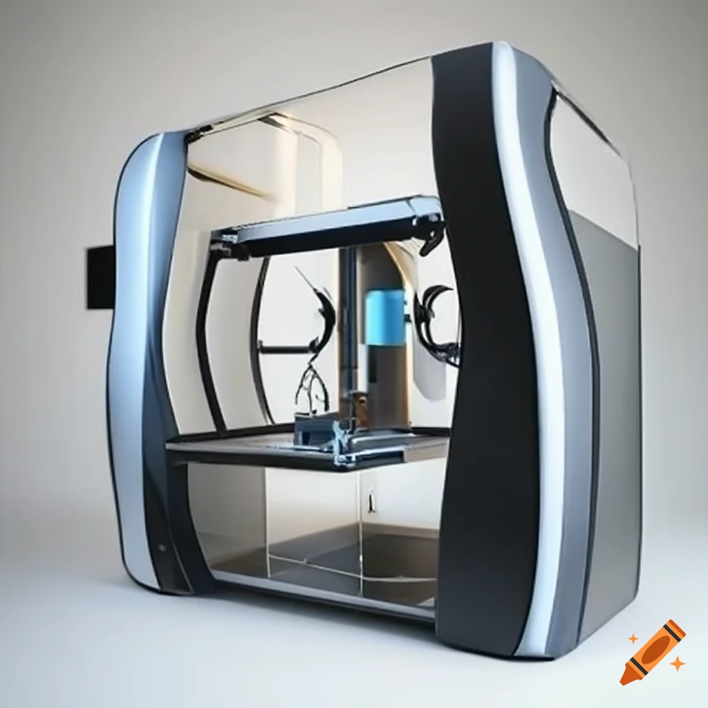 Futuristic 3d printer