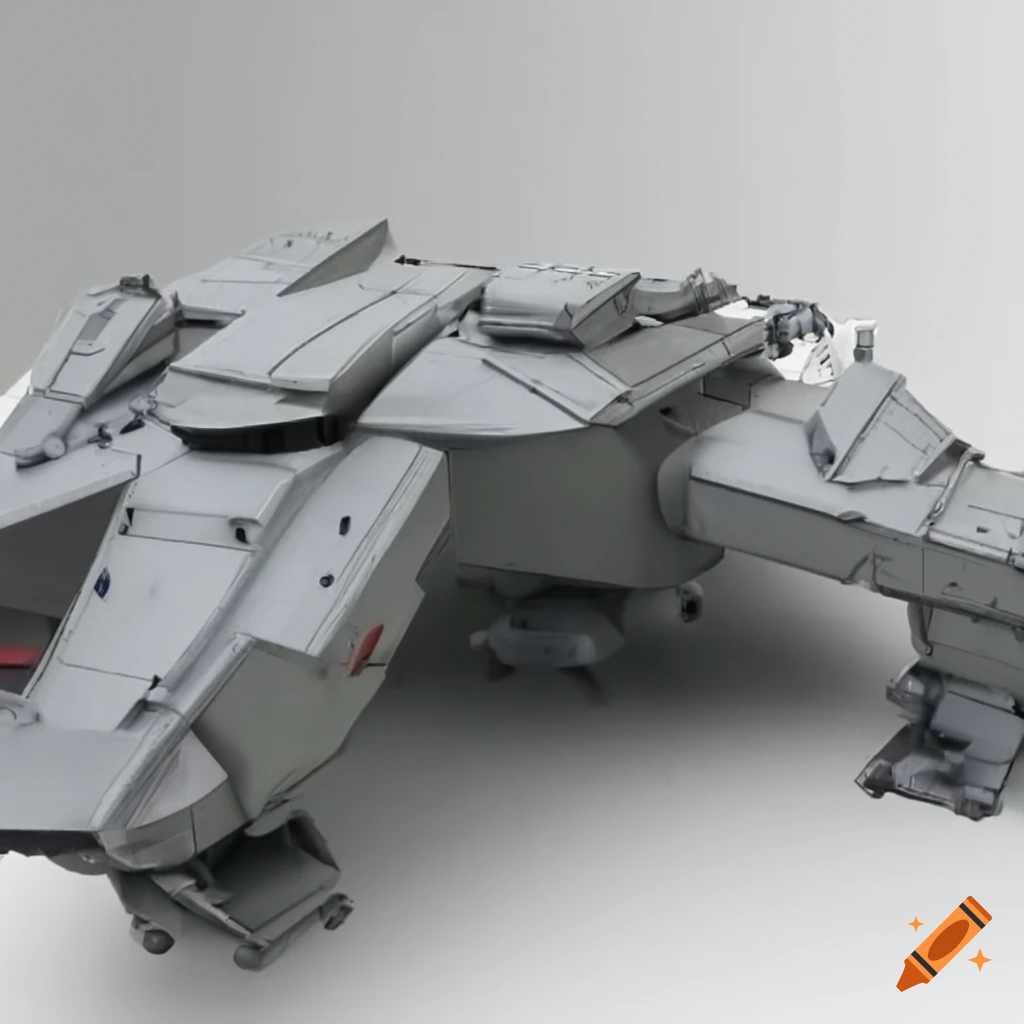 Mecha designed to transform into a boat for civilian use