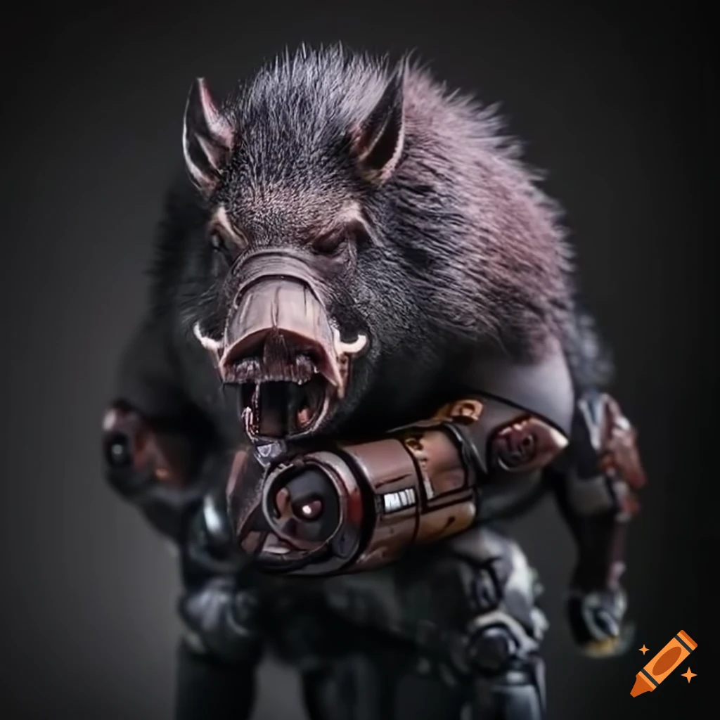 Cyborg boar