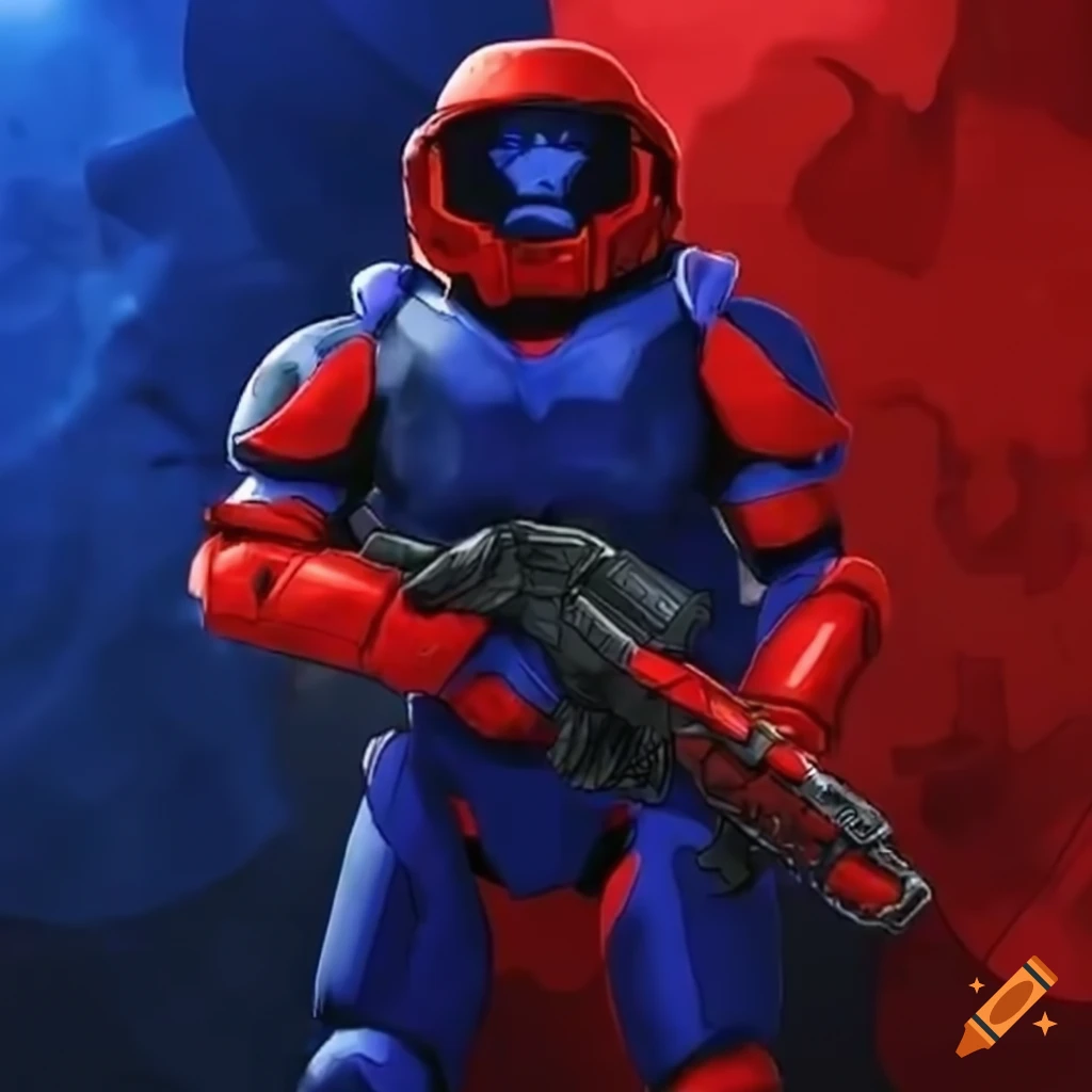 Red versus blue