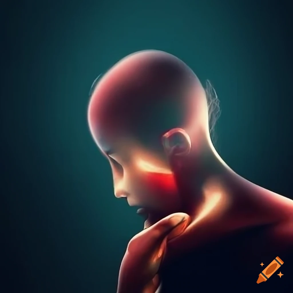 Person seeking help to overcome vaping and drug addiction on Craiyon