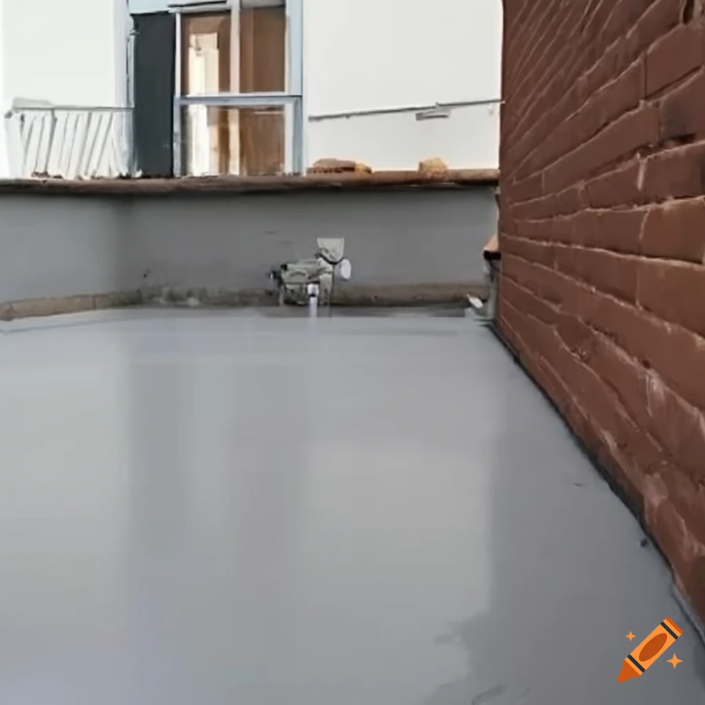 Terrace waterproofing coating