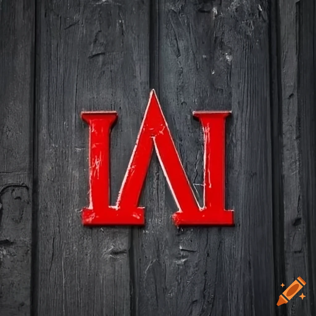 Letter m company logo transforming oil mess into valuable bitumen