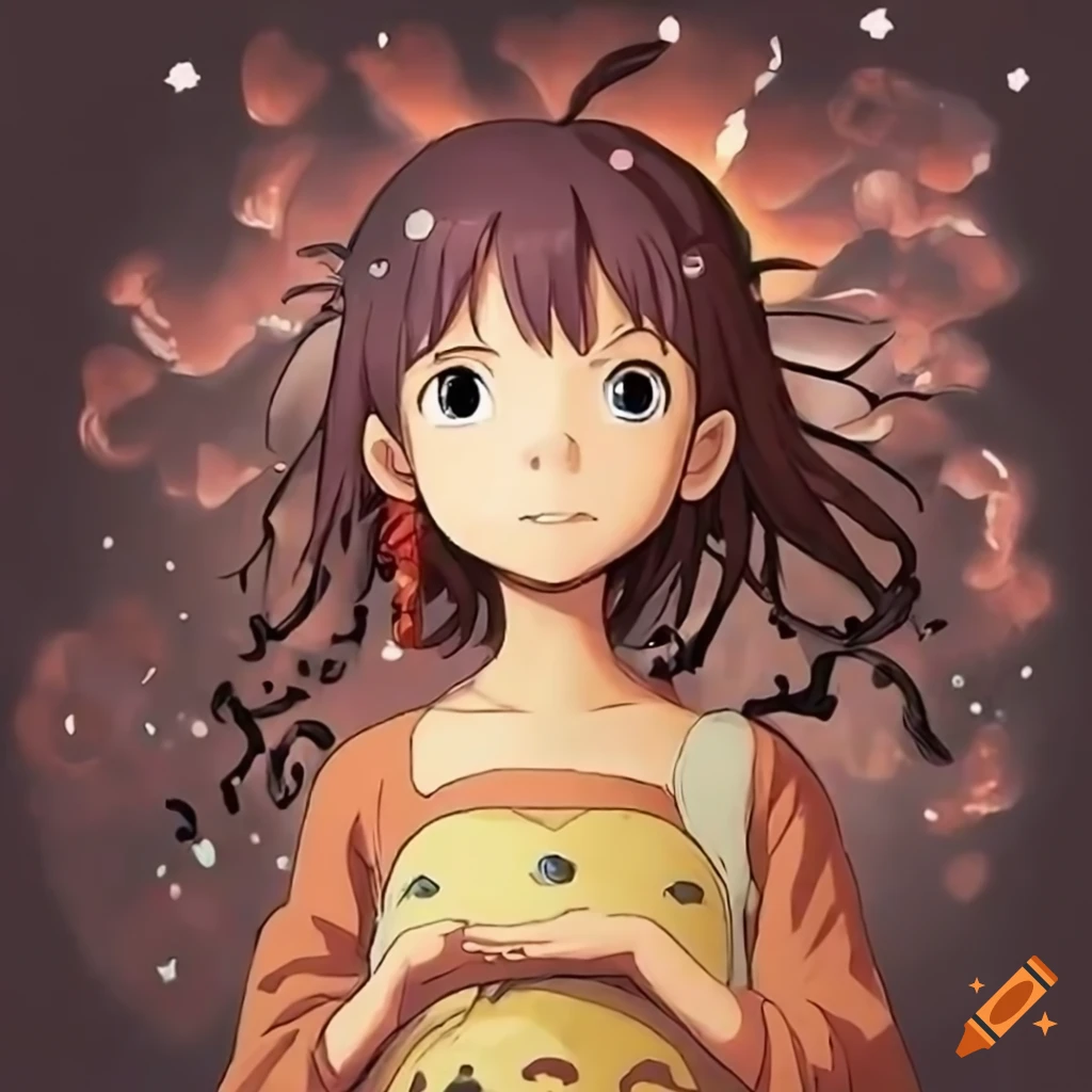Anime ghibli on Craiyon