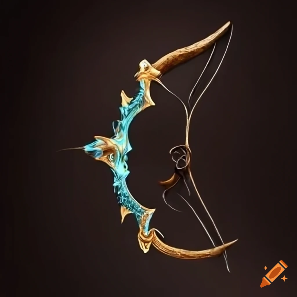 Divine bow crafted by skoll and hati