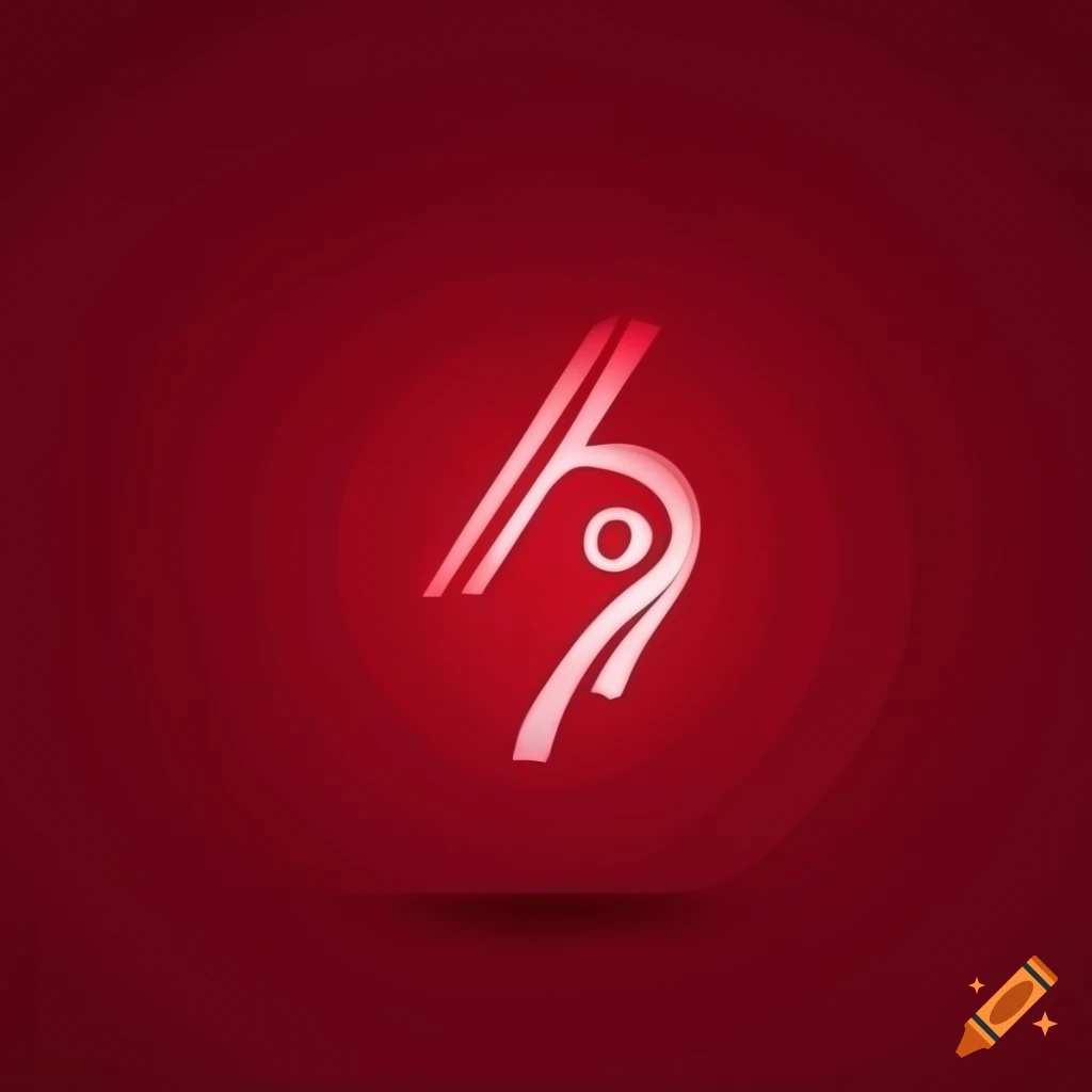 Modern red outline logo symbolizing fast sales