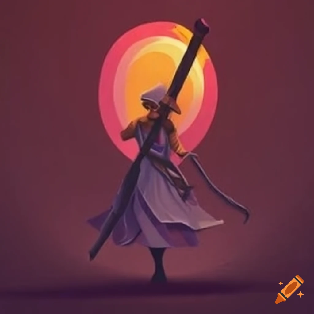 Rope and sword on Craiyon