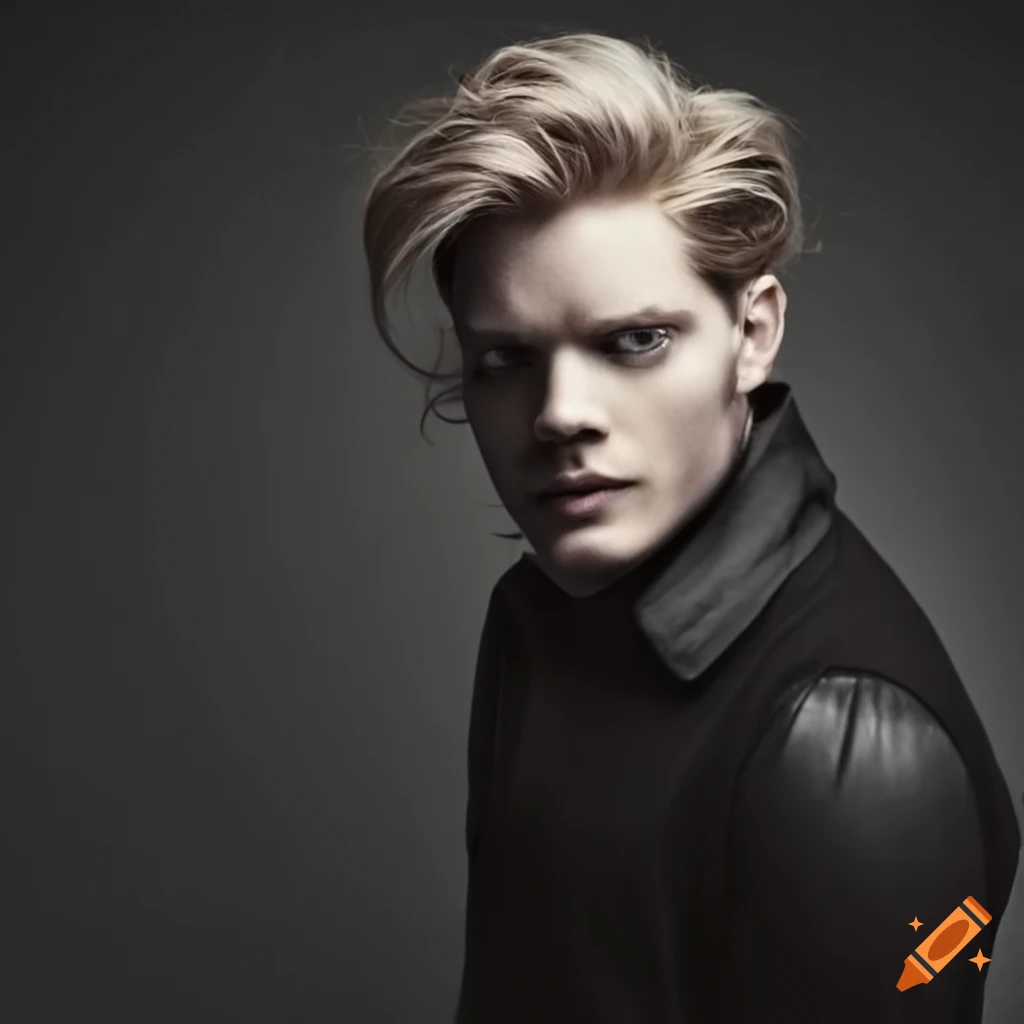 Man with blond hair similar to dominic sherwood