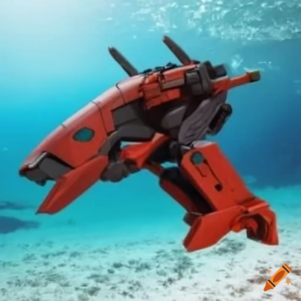 Civilian aquatic travel mecha