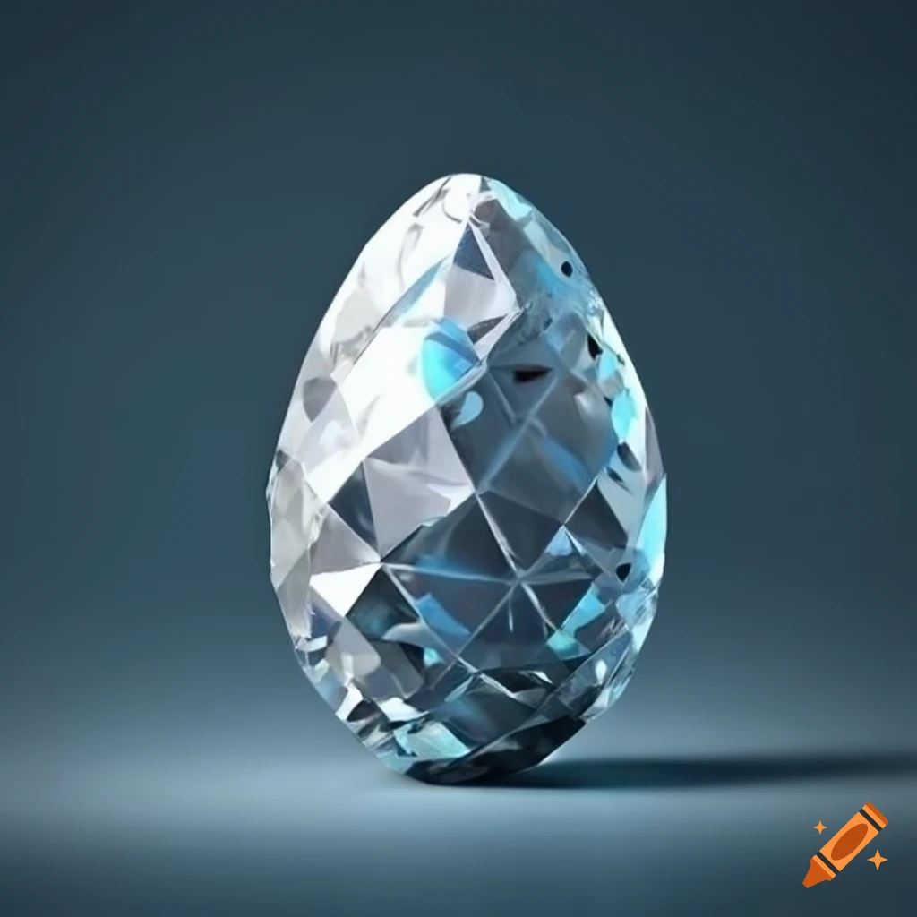 Diamond egg on Craiyon