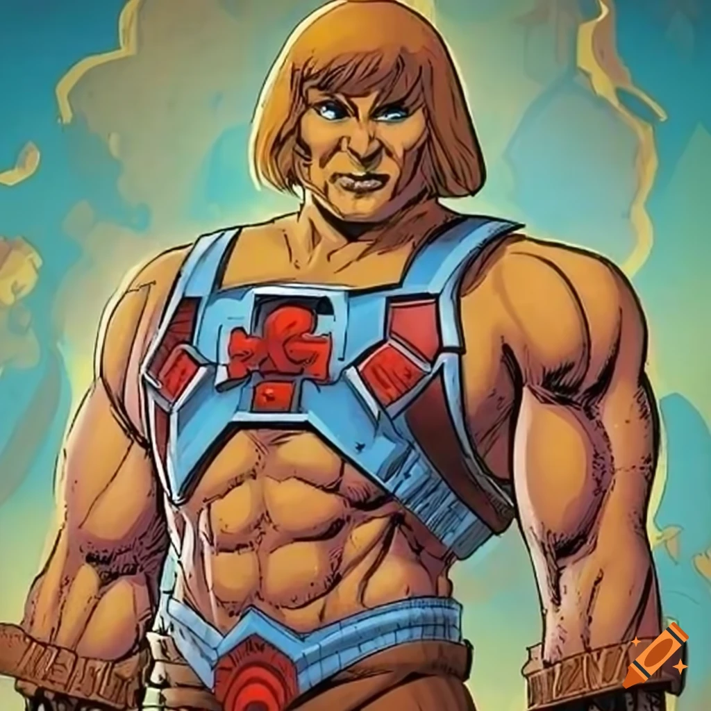 He-Man by Kevin Smith at San Diego Comicon exclusive on Craiyon