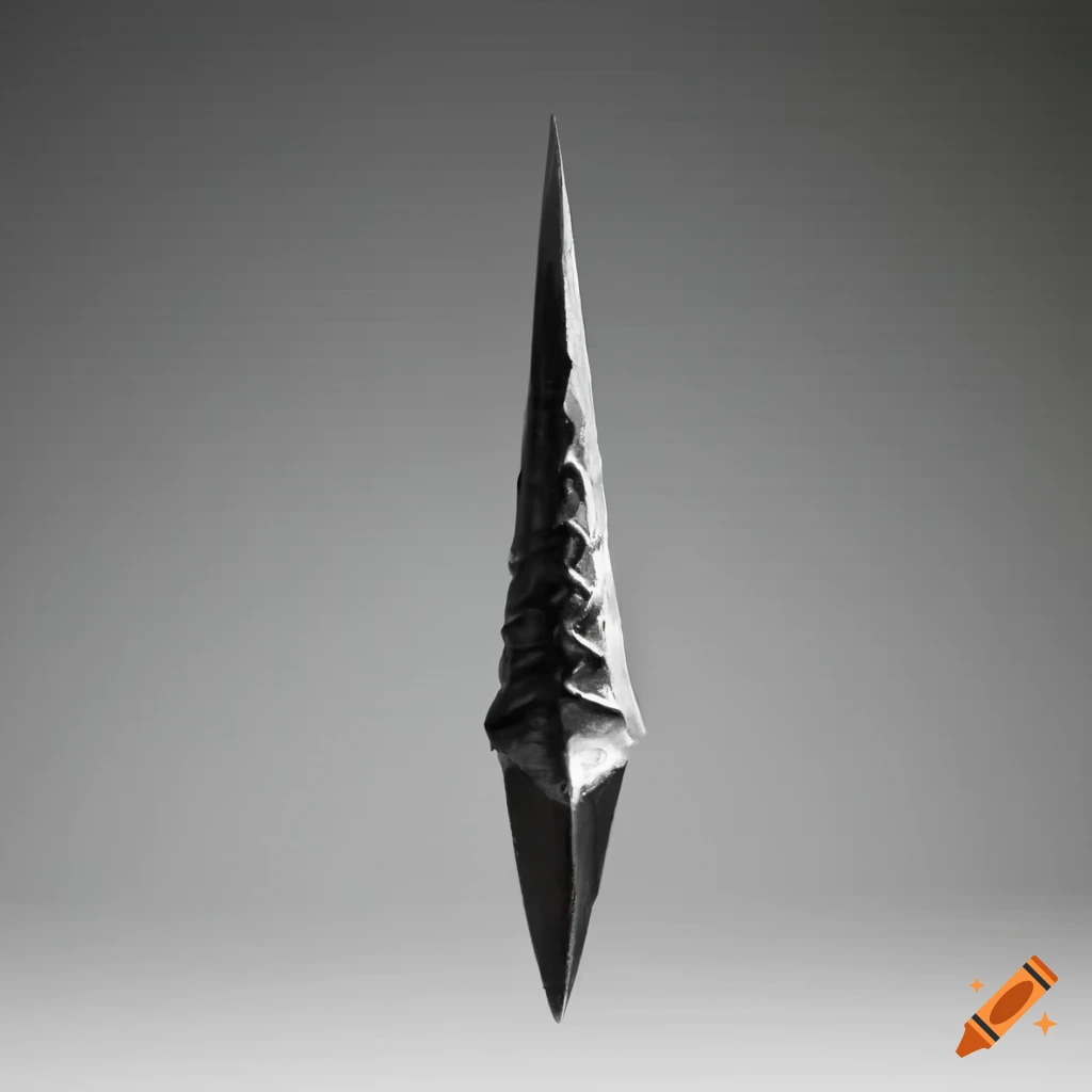 Long sharp iron spike on Craiyon