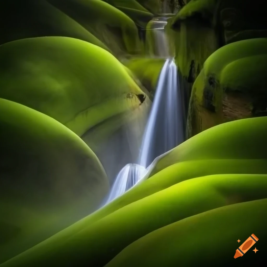 Illustration of falling through time