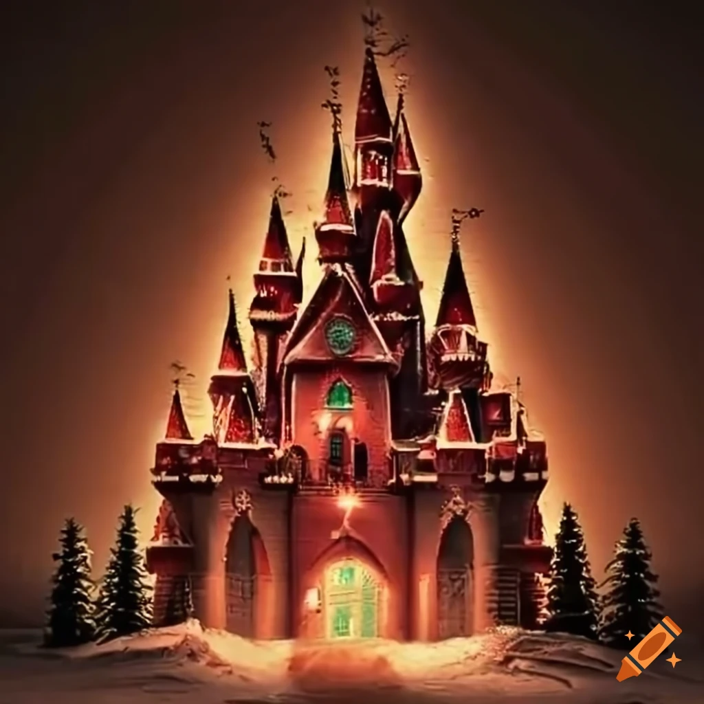 Christmas castle