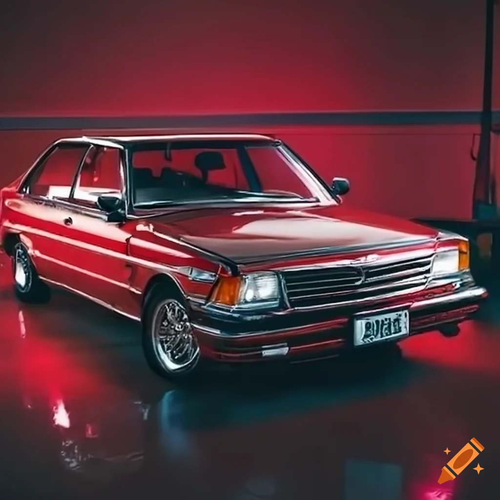 Realistic Toyota Camry in classic Japanese manga style with pop culture ...