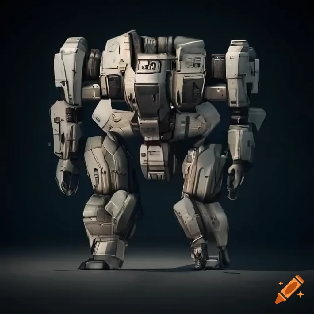 Winged hyper-efficient fuel efficient mech in a front mission style