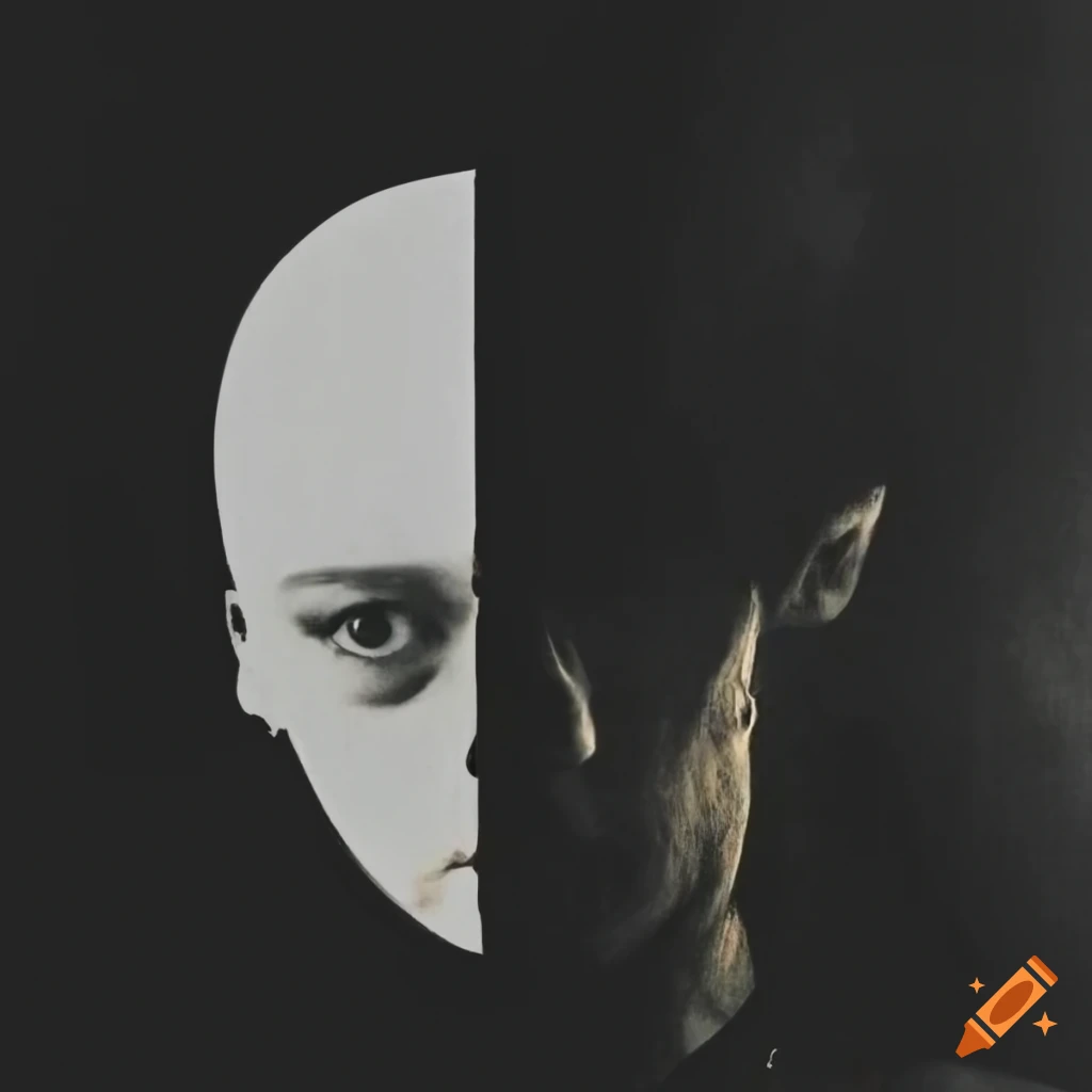 Punk dadaist minimal collage artwork