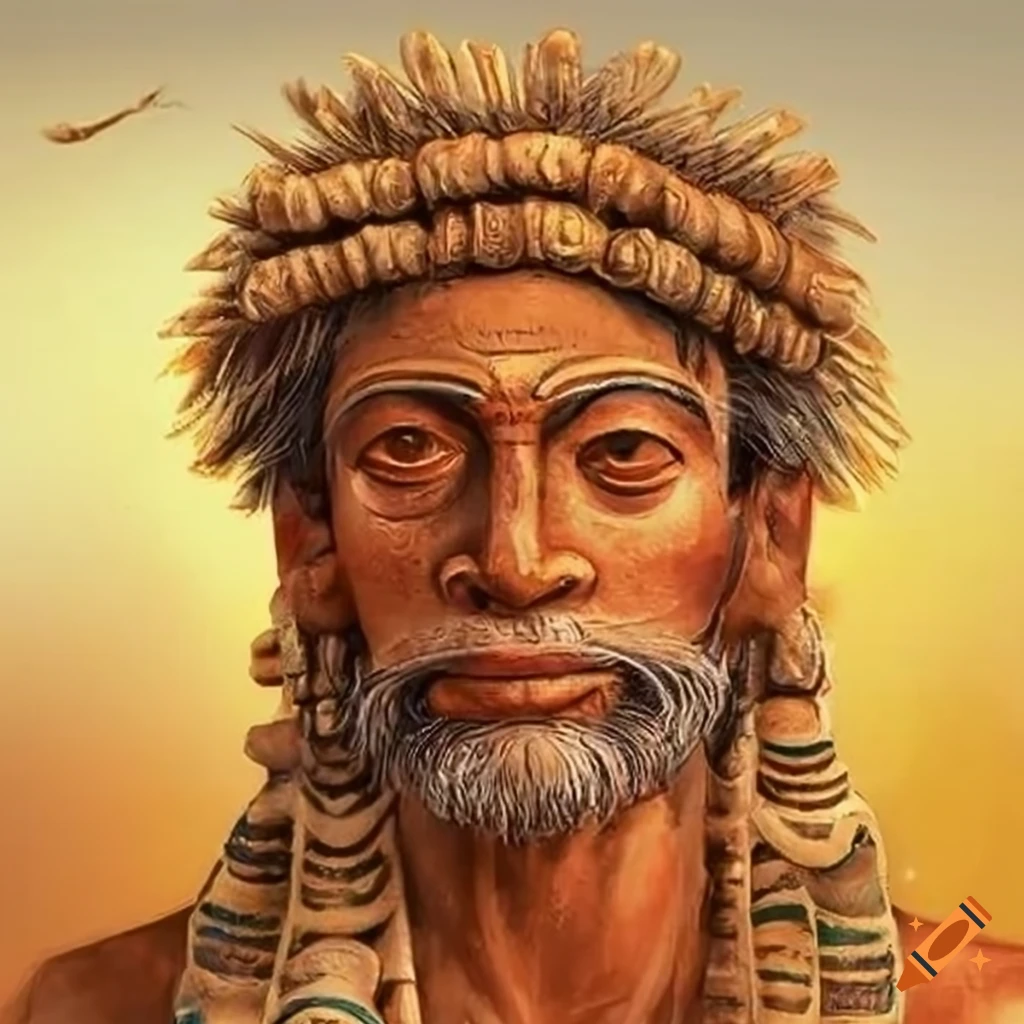 Ancient indus river farmer