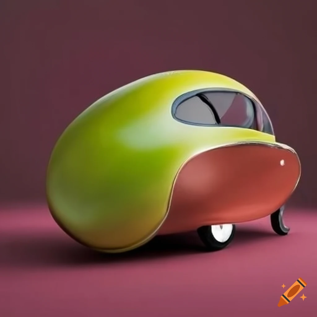 Fava bean car on Craiyon