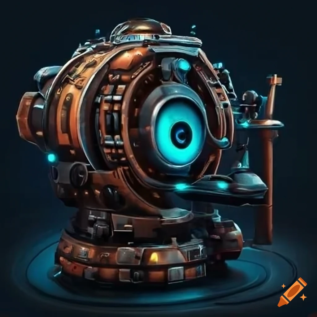 Joystick ship machine room