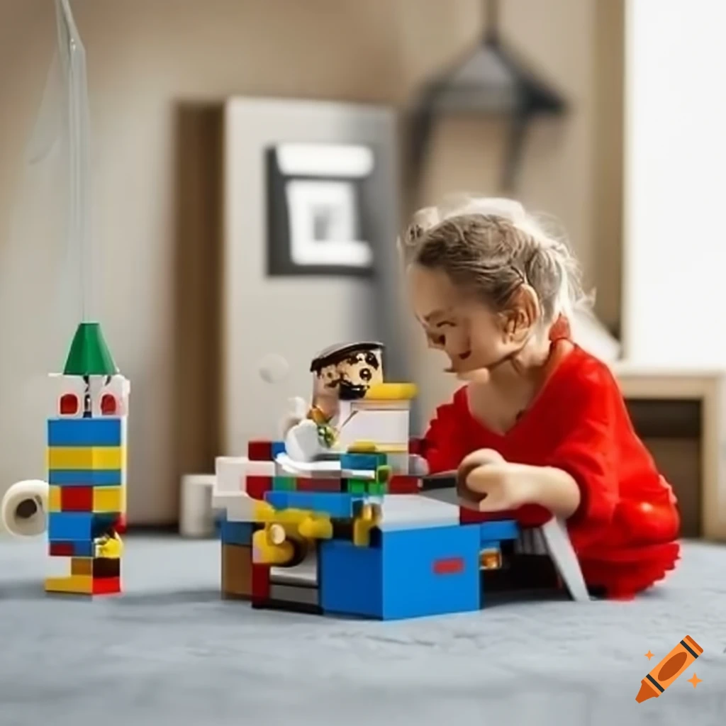 Lego set with its box