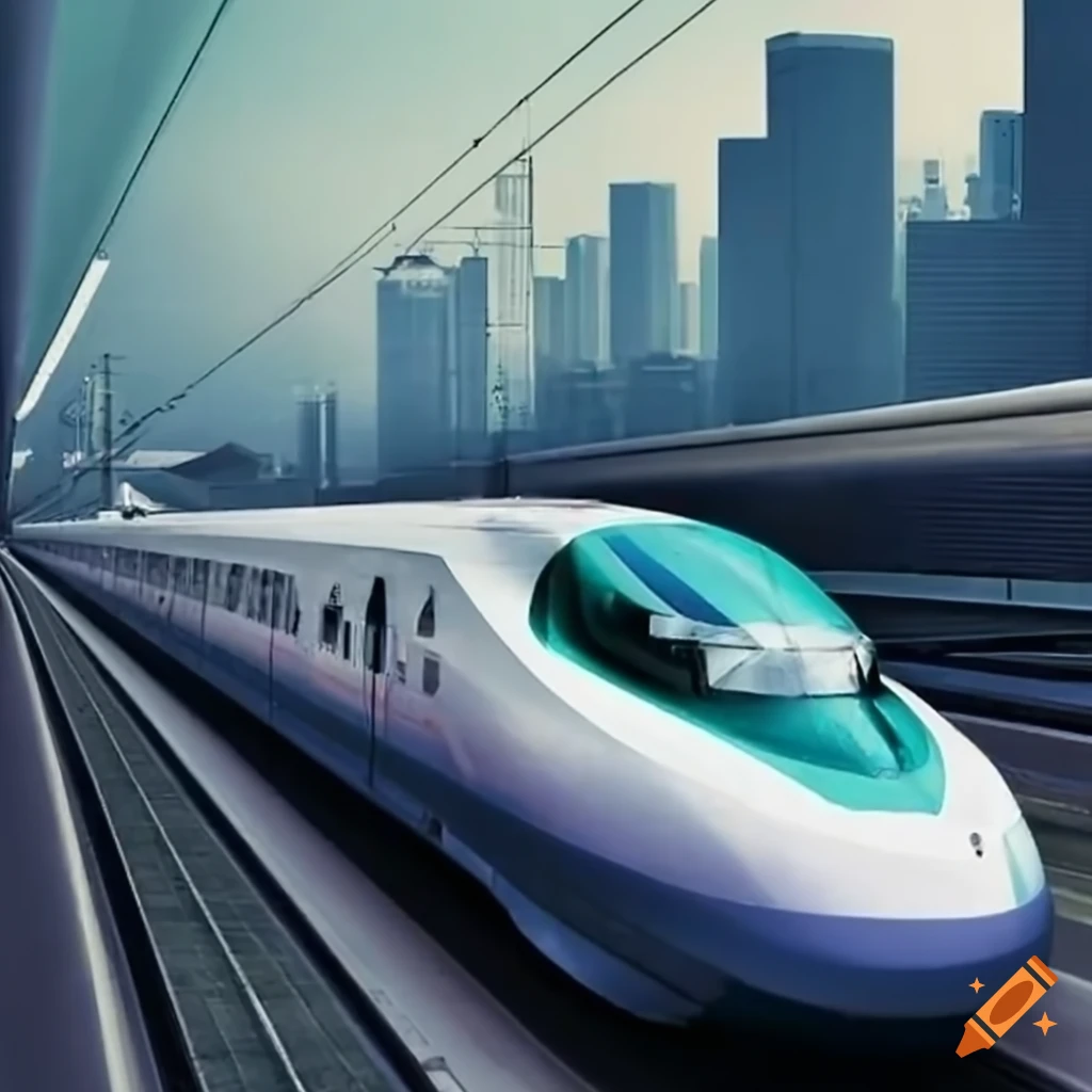 Shinkansen on Craiyon
