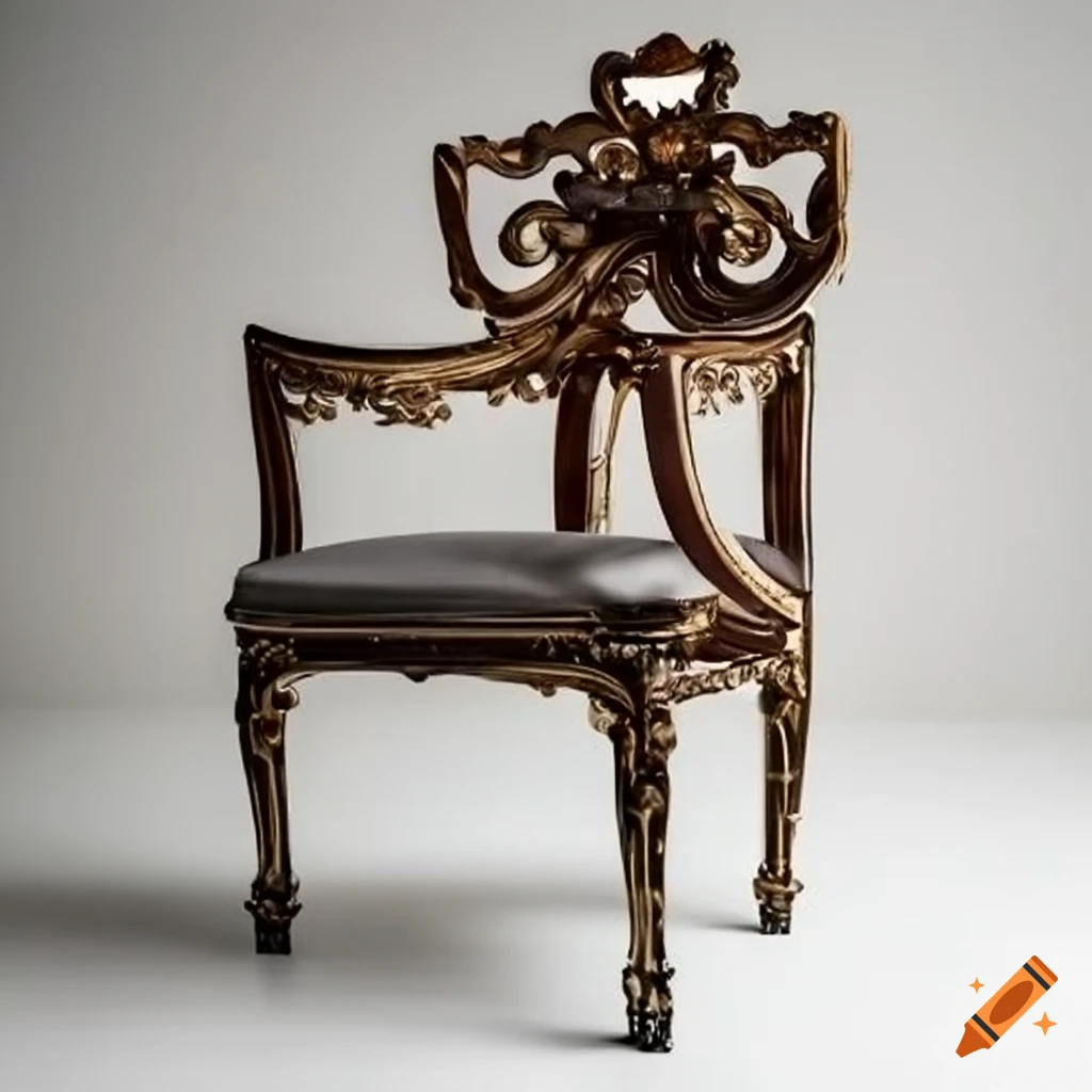 Modern ornamental italian chair