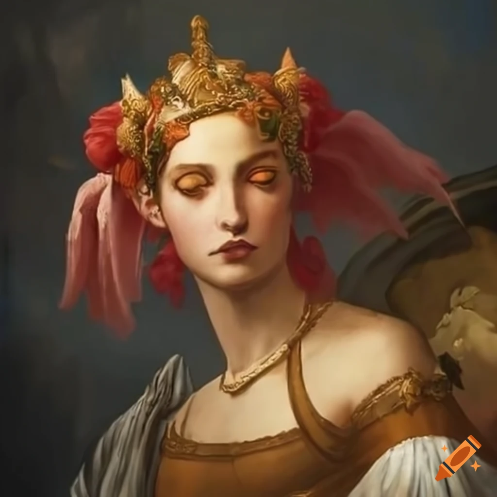 Renaissance artwork depicting Hades and Persephone's fateful encounter ...