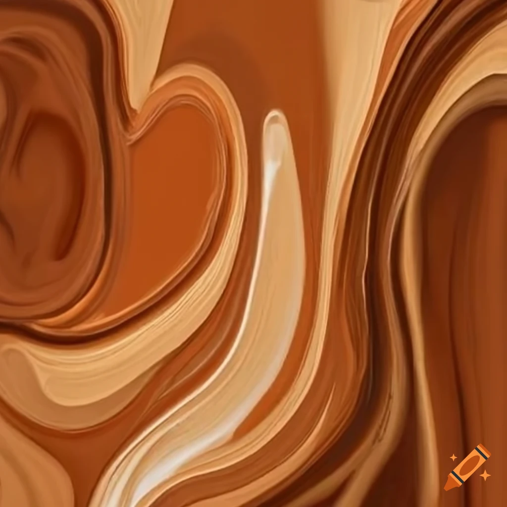 Turkish paint mix of brown and white