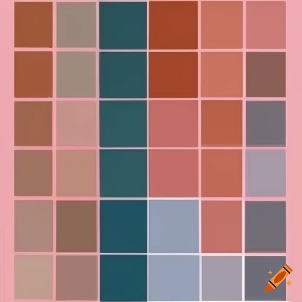 Pinterest aesthetic color palette
