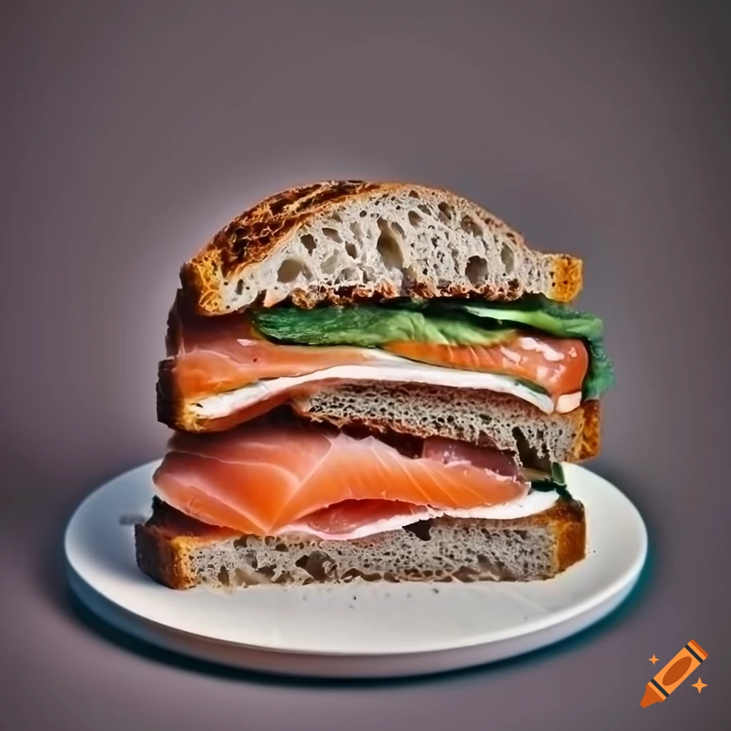 Personality sandwich recipe concept on Craiyon