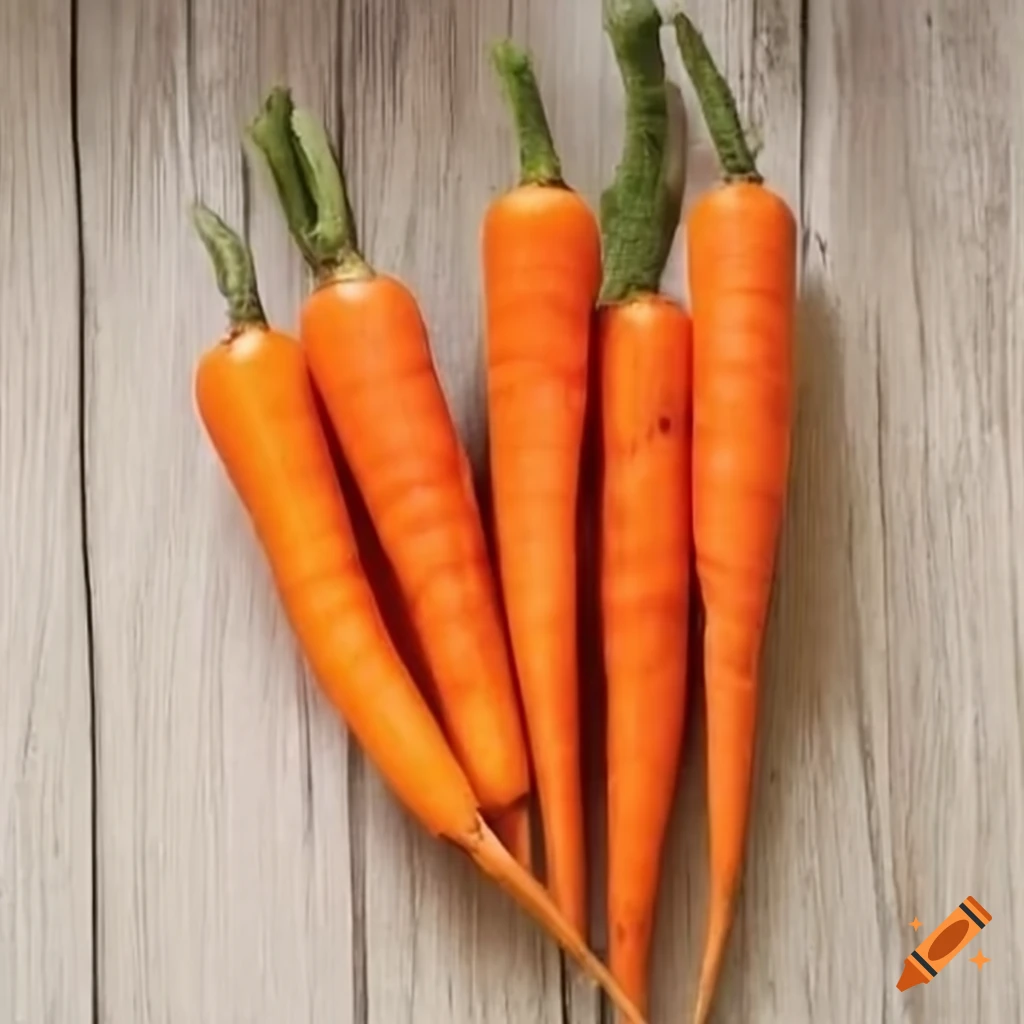 Beautiful fresh carrot vegetable