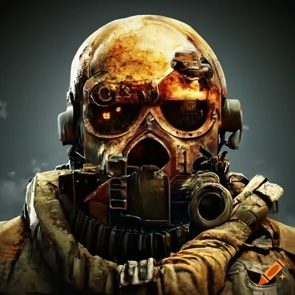 Post nuclear apocalypse wasteland battlefield fallout