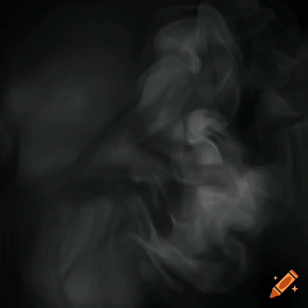 Dark smoke texture drawing