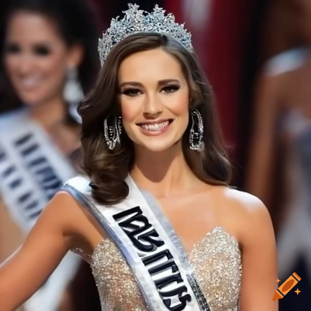 Amanda Mccants crowned Miss Universe on Craiyon