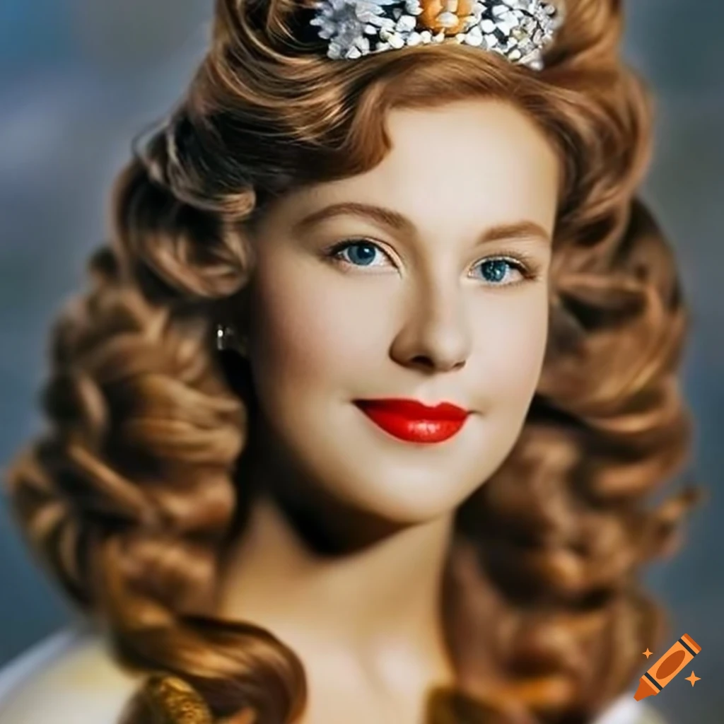 Portrait of princess daisy in high-resolution detail