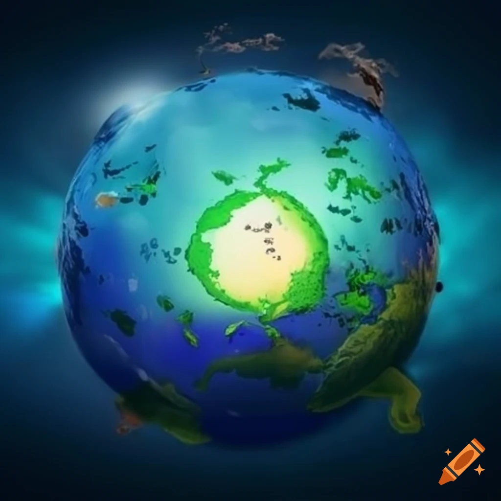 Colorful infographic on safeguarding the environment from ozone depletion