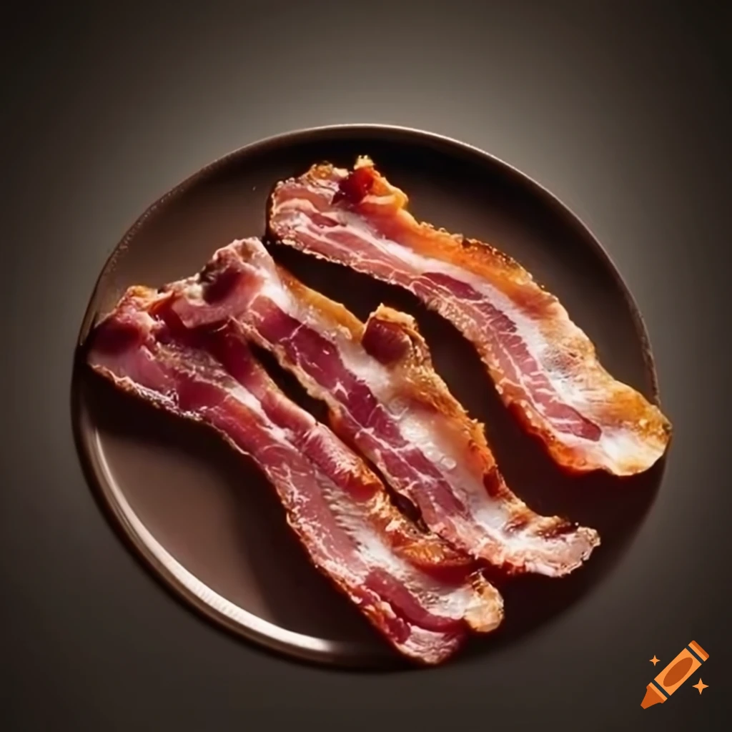 Label for vegan bacon
