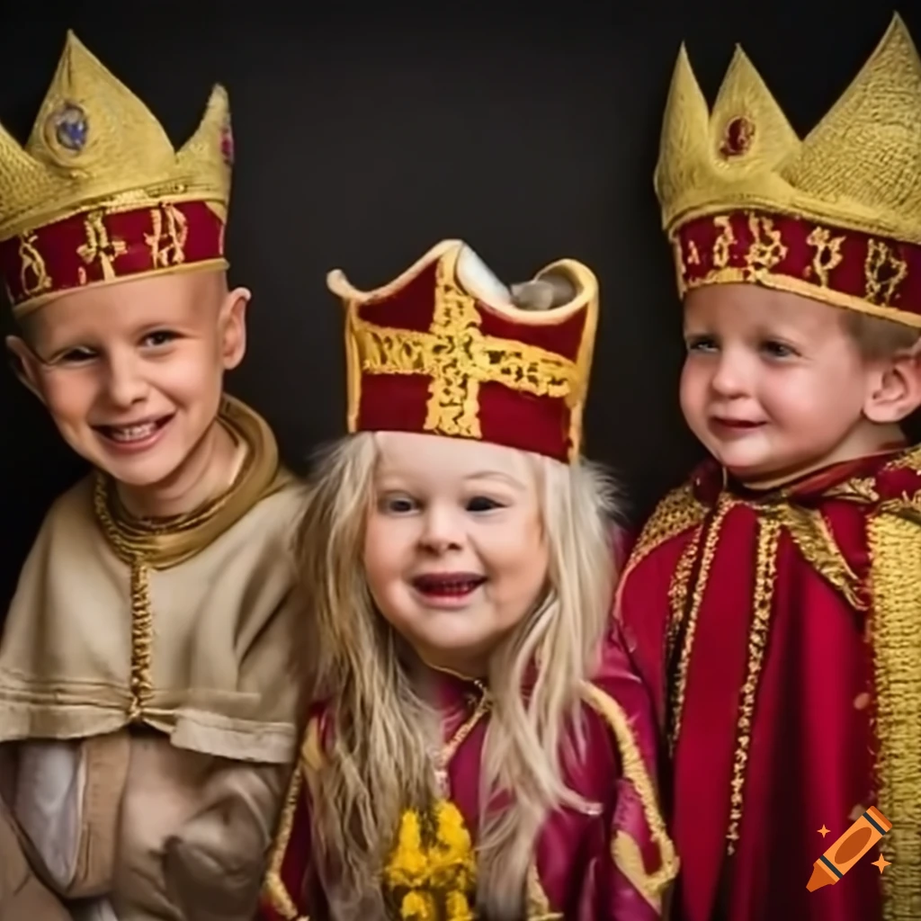 Three kings day celebration on Craiyon