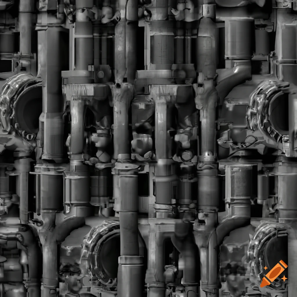 Seamless engine texture on Craiyon