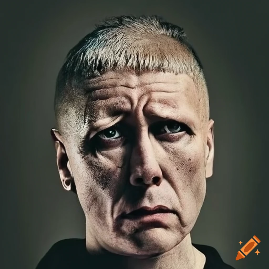 Shaun ryder and bez from happy mondays looking very sad