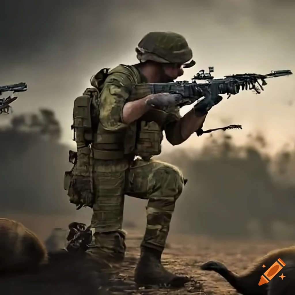 Three emus in a military skirmish in australia