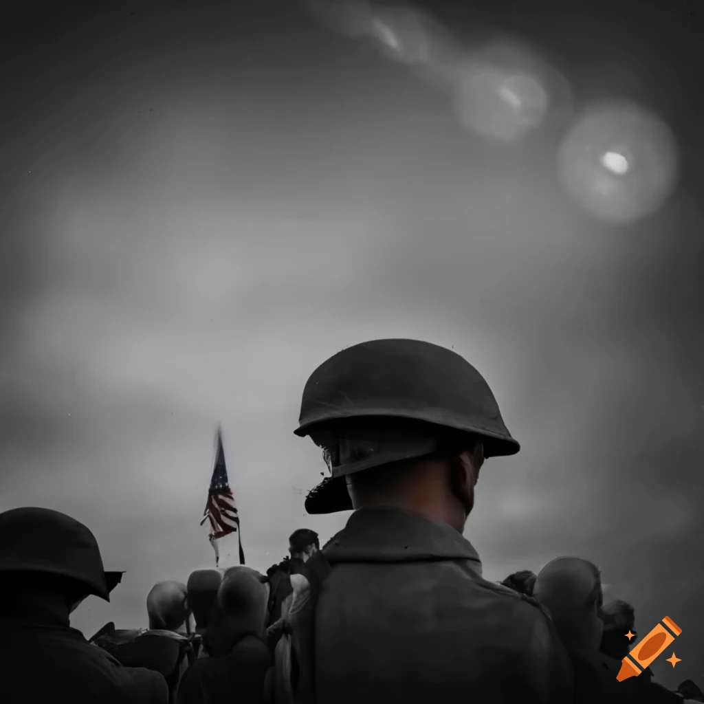 Series of stunning images showcasing the progression of World War II on ...