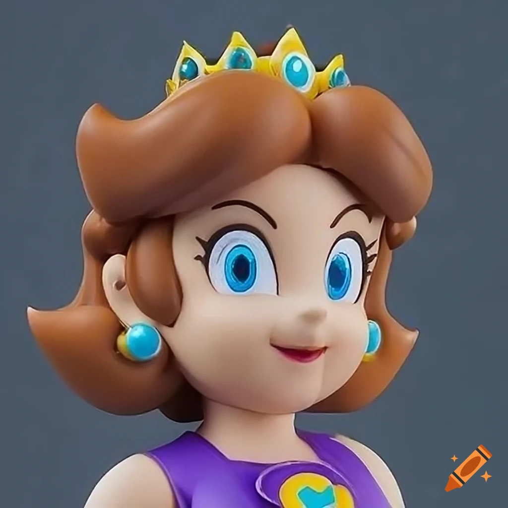 Portrait of princess daisy in high-resolution detail