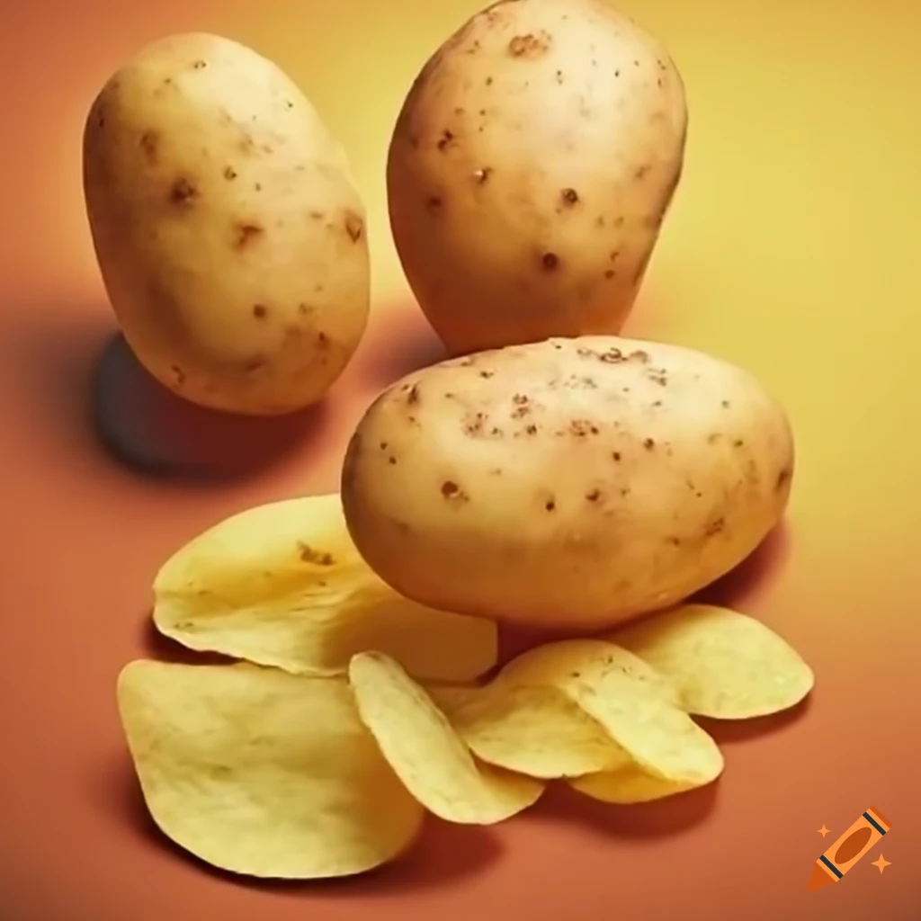 Potato transformation into potato chips