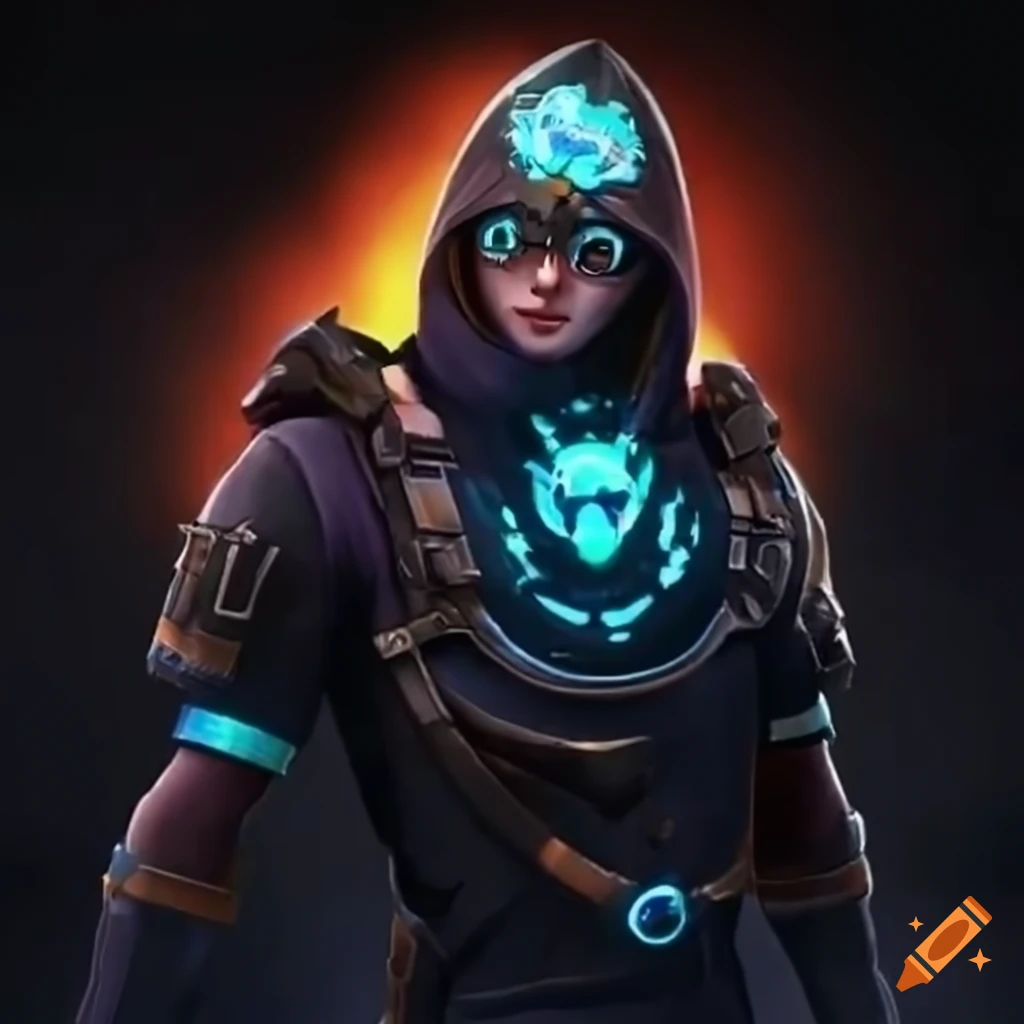 Orion character from free fire game on Craiyon