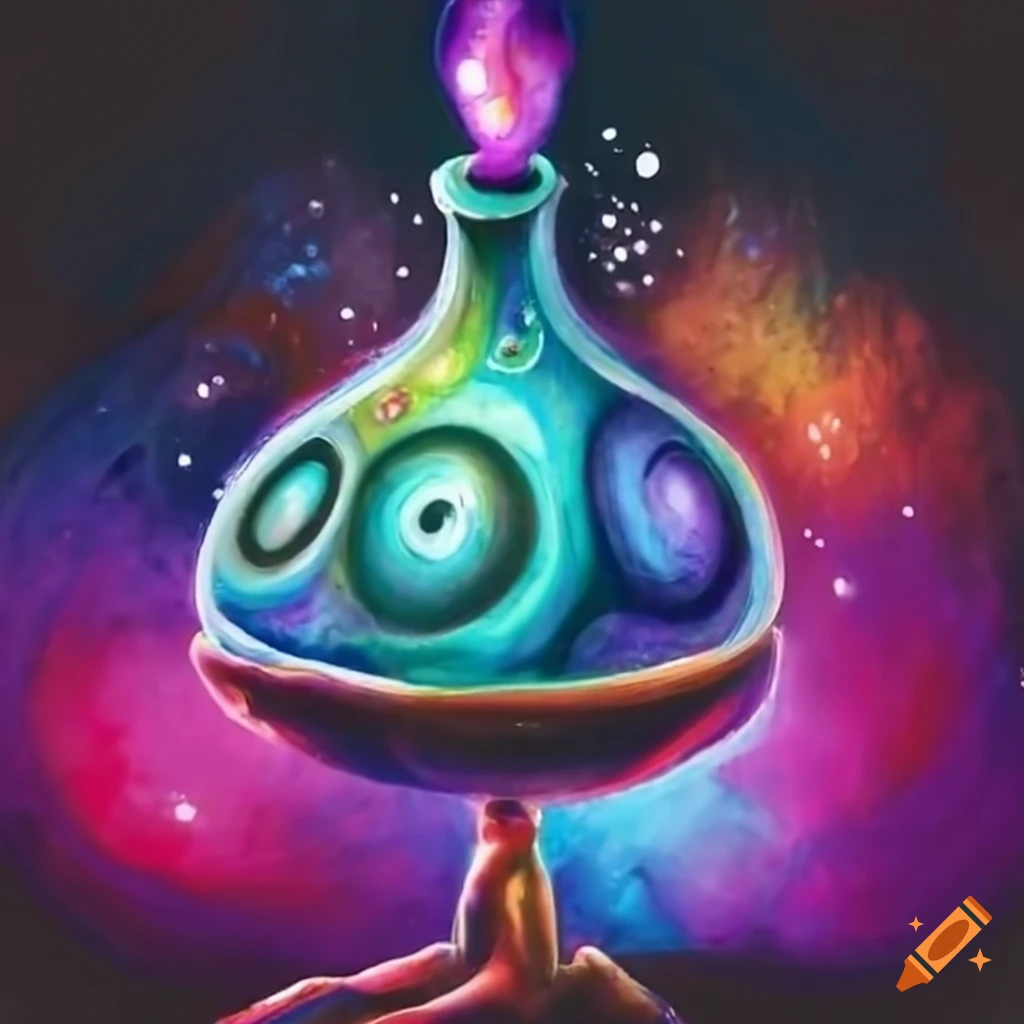 Magic elixir inspired by a handpan