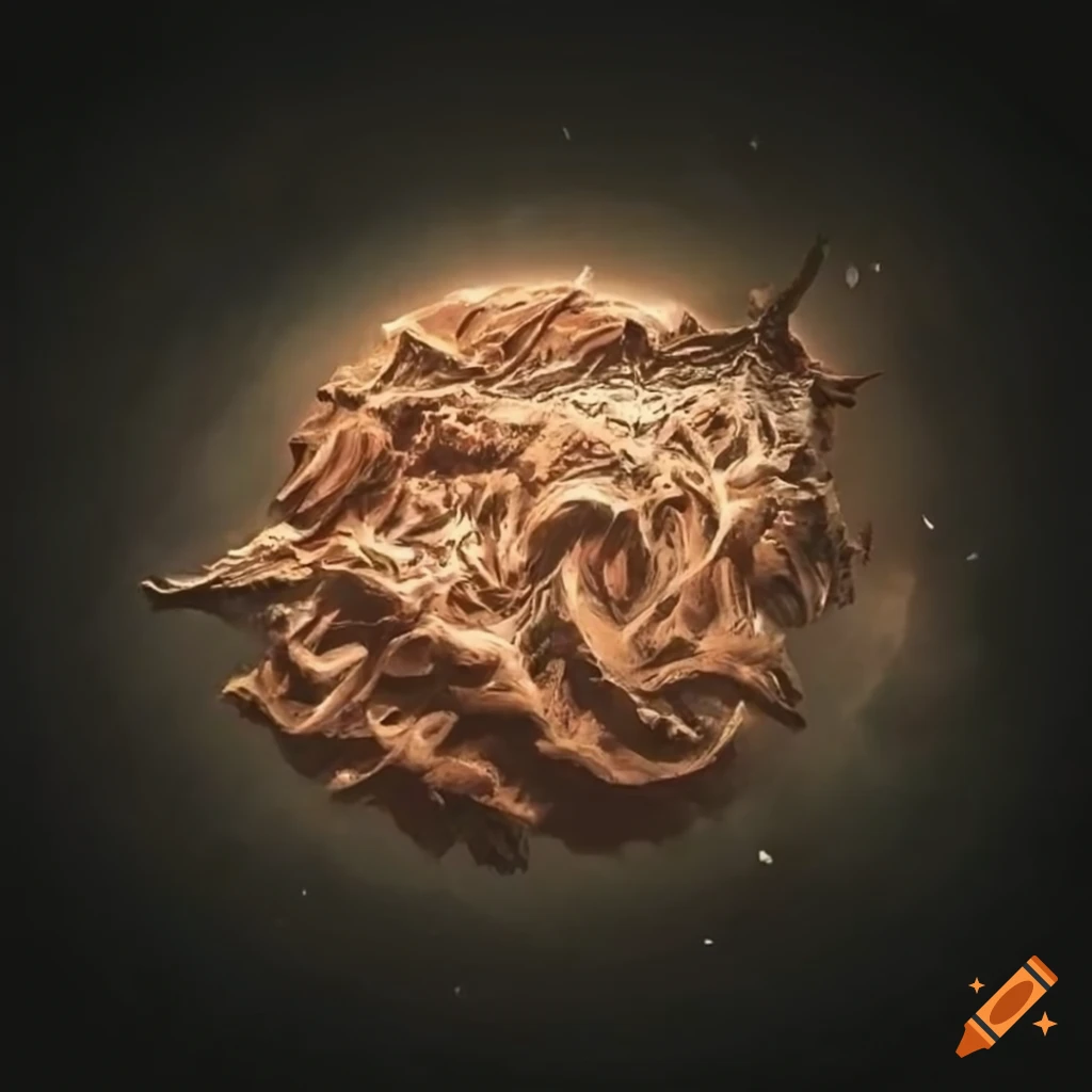 Colossal being with a multitude of eyes and arms